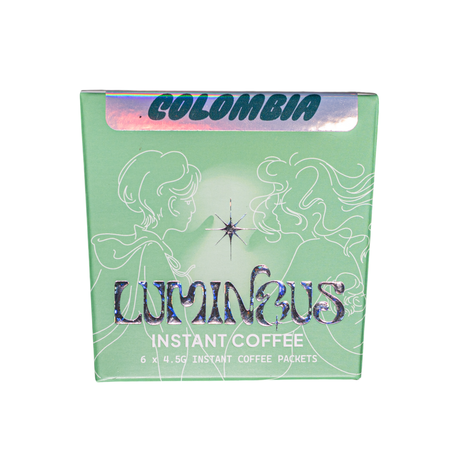 INSTANT COFFEE - COLOMBIA ROBUSTA HOT & COLD - LUMINOUS COFFEE