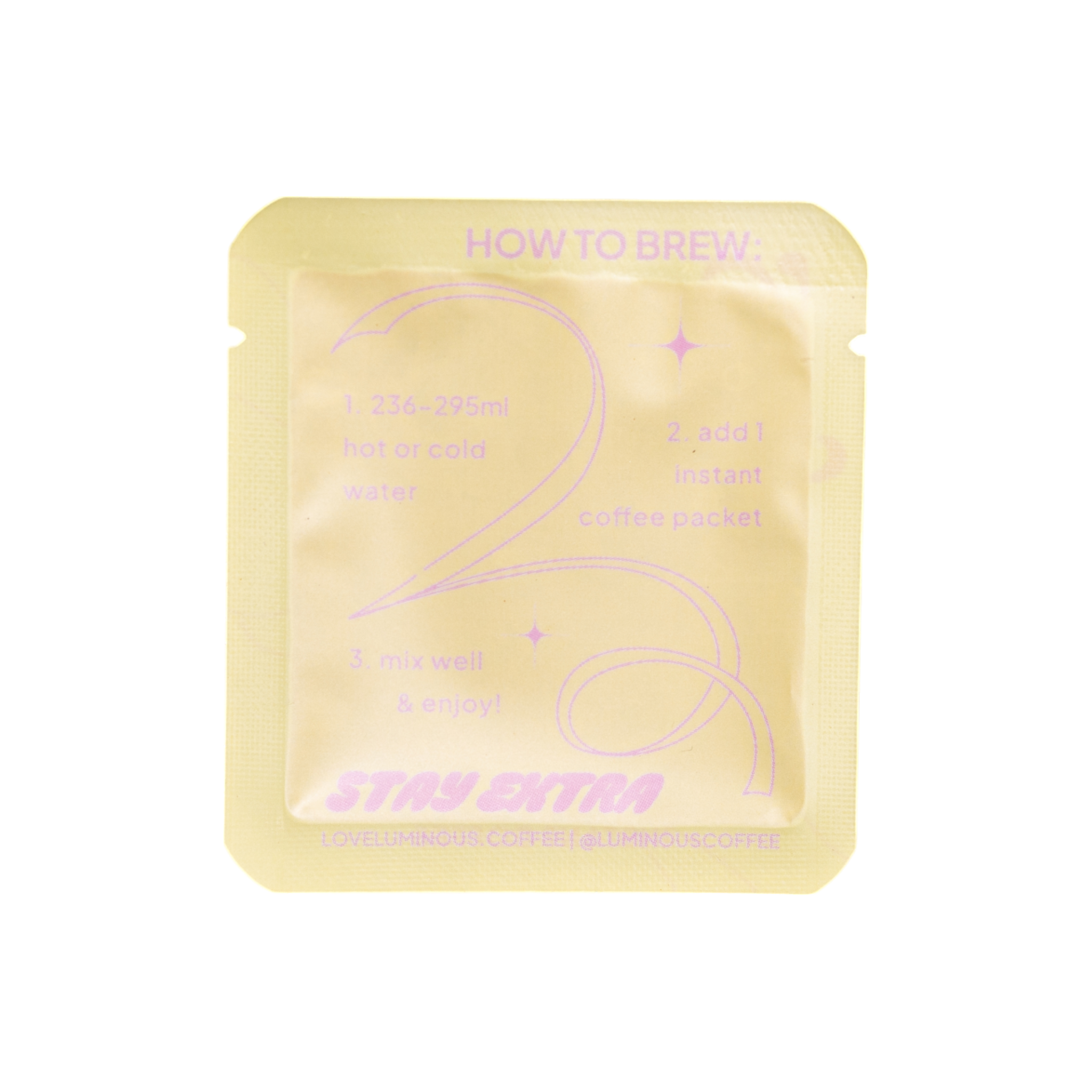 INSTANT COFFEE - PASSION FRUIT - LUMINOUS COFFEE